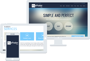 MyePoster - Features